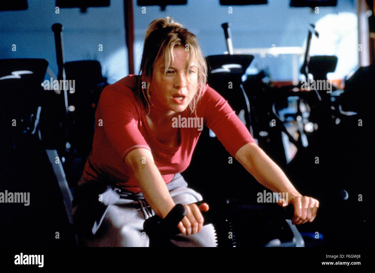 Apr 04, 2001; London, UK; Actress RENEE ZELLWEGER as Bridget Jones in ...