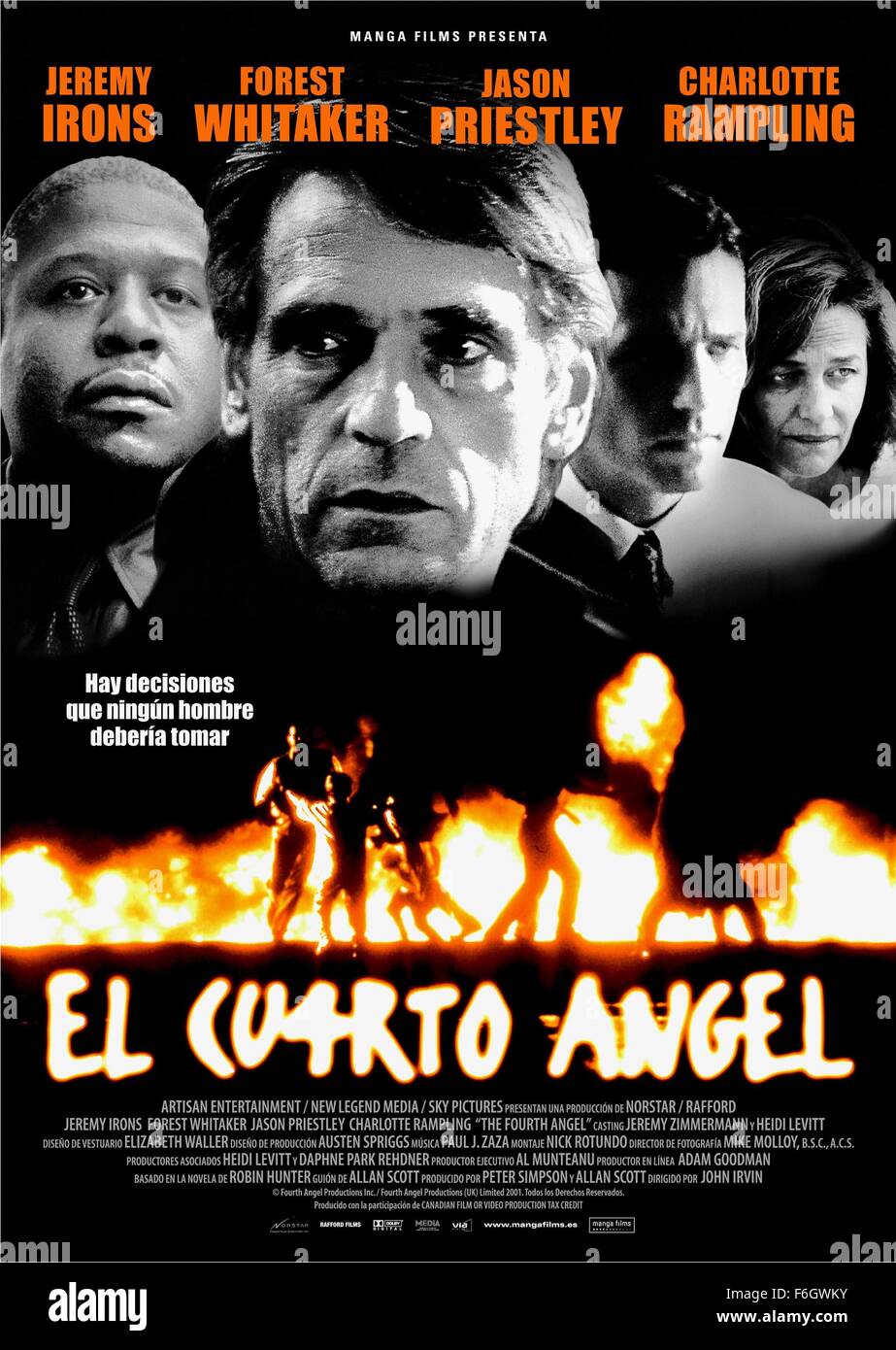 Aug 15, 2001; London, England, UK; 'The Fourth Angel': Director John ...