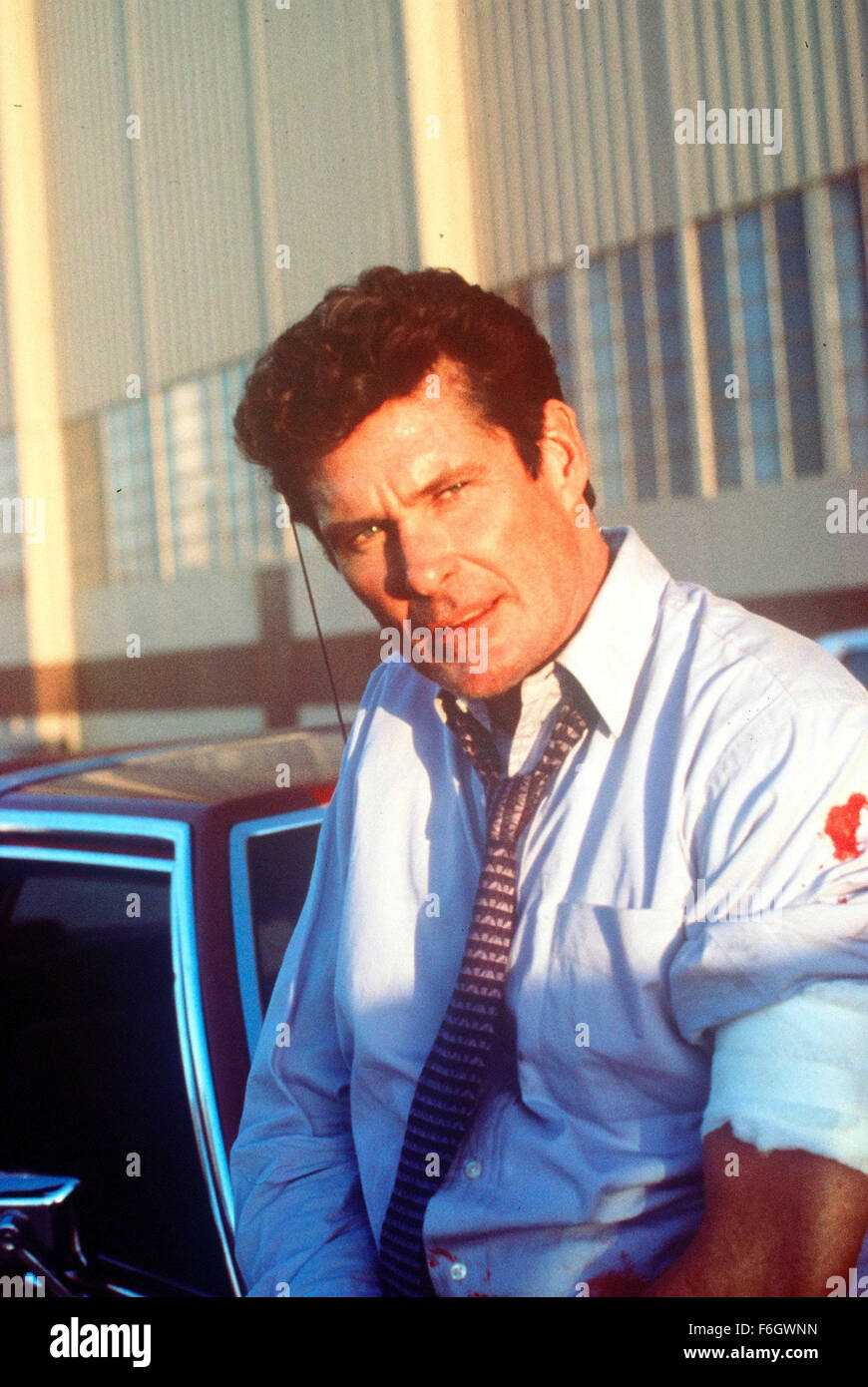 Aug 22, 2001; Los Angeles, CA, USA; Actor DAVID HASSELHOFF as Dan ...