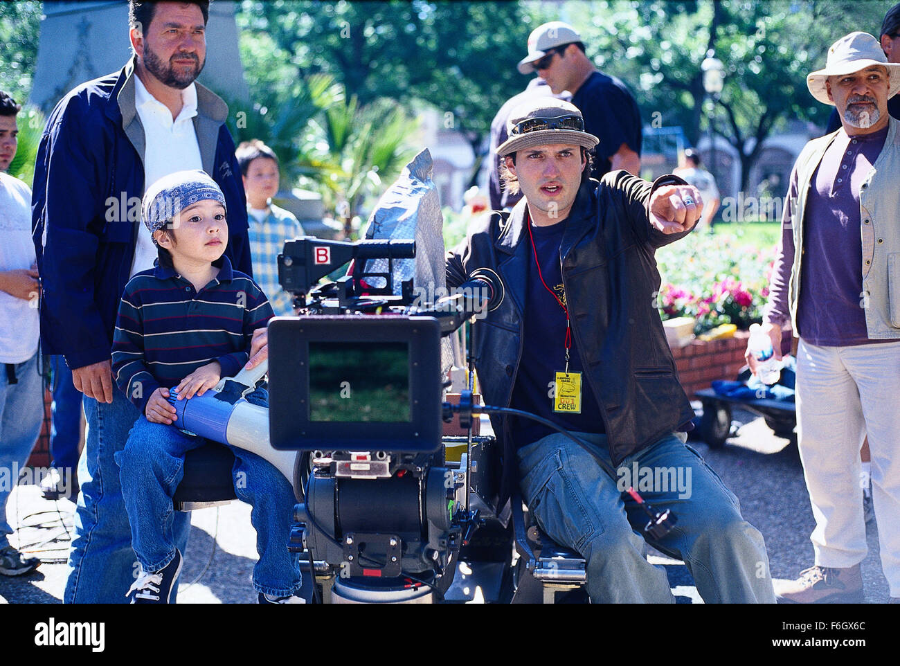 Apr 18, 2001; Austin, TX, USA; Director ROBERT RODRIGUEZ and DARYL ...