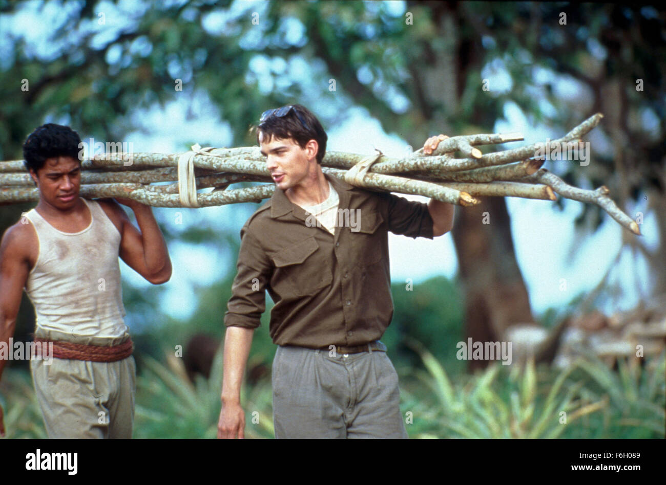 Dec 14, 2001; Hollywood, CA, USA; JOE FOLAU (left) as Feki and ...