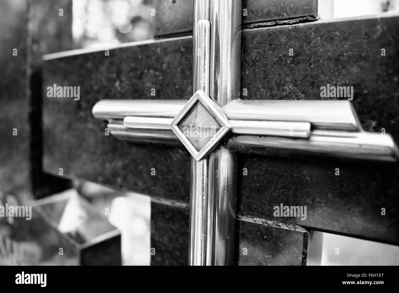 Catholic religious symbols on the Catholic cemeteries in Poland ...