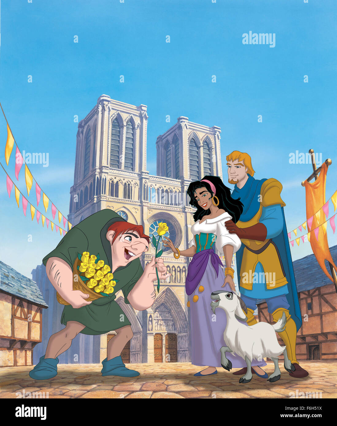 Feb 13, 2002; Los Angeles, CA, USA; A scene from 'The Hunchback of ...