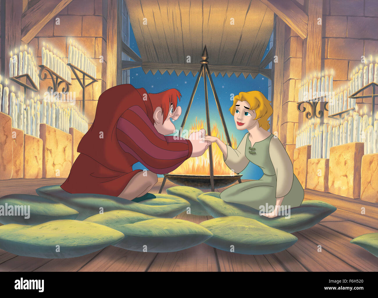 Feb 13, 2002; Los Angeles, CA, USA; A scene from 'The Hunchback of ...