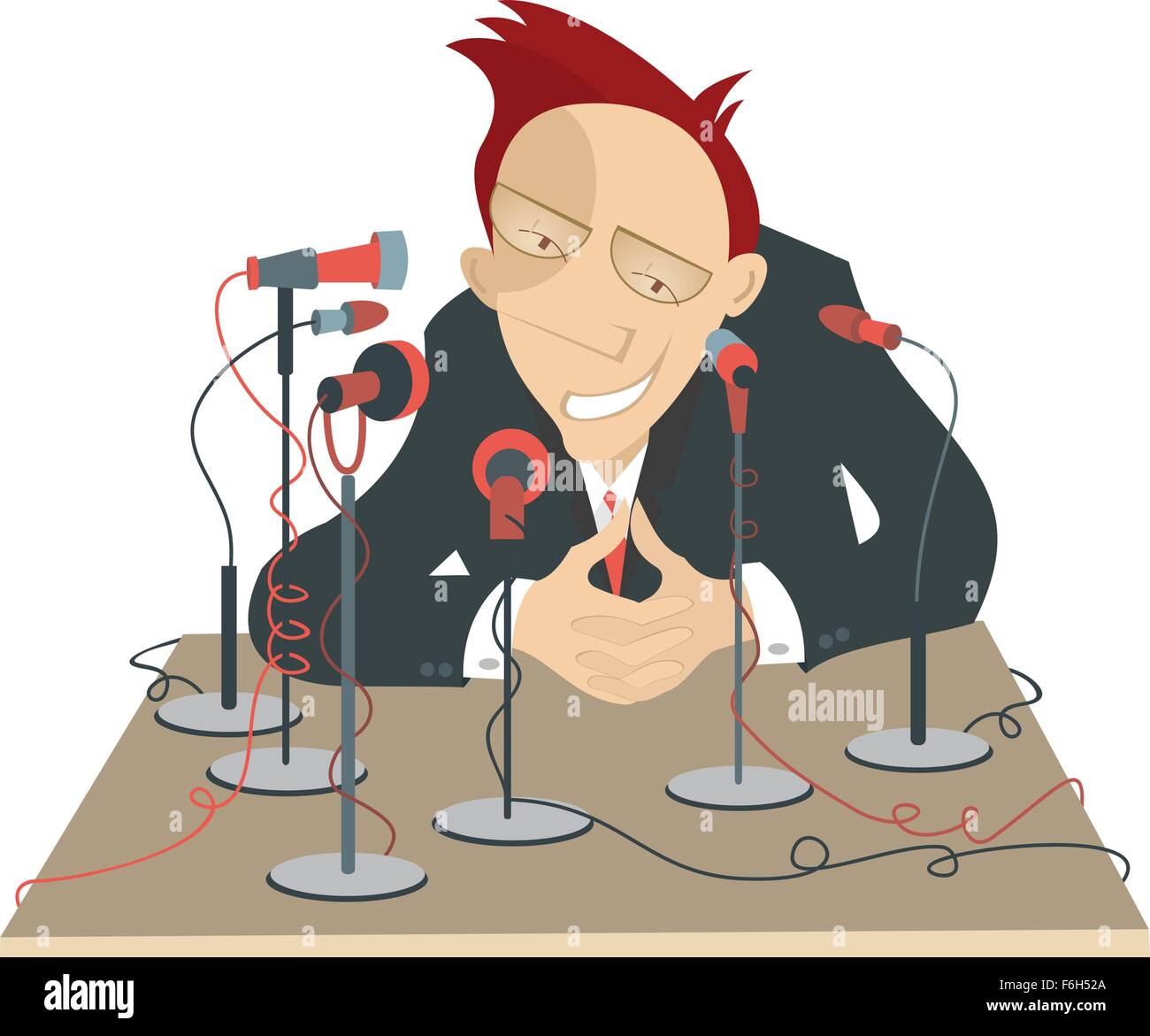 Media statement Stock Vector Images - Alamy