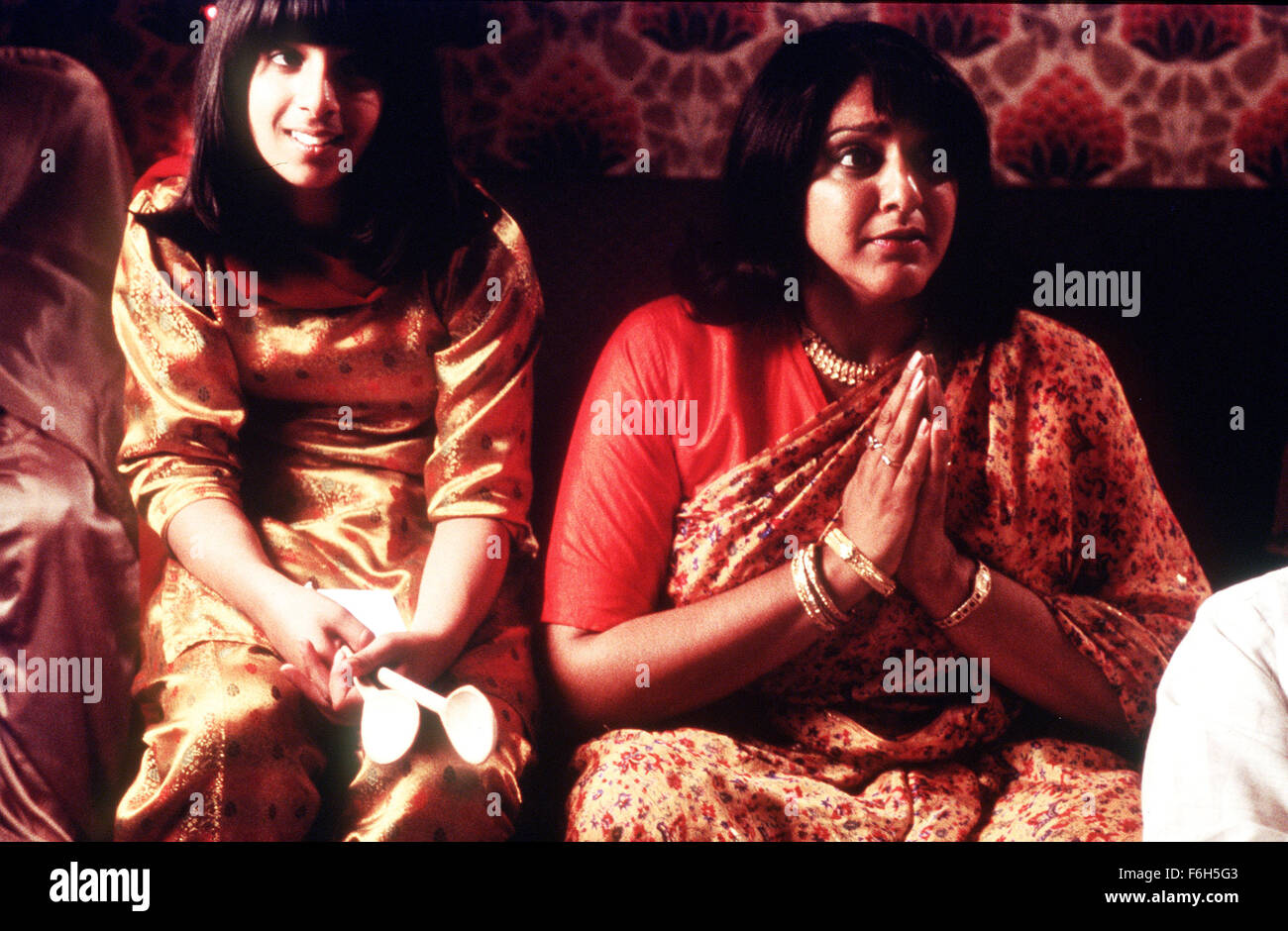 May 01, 2002; London, UK; Actresses CHANDEEP UPPAL and MEERA SYAL plays ...