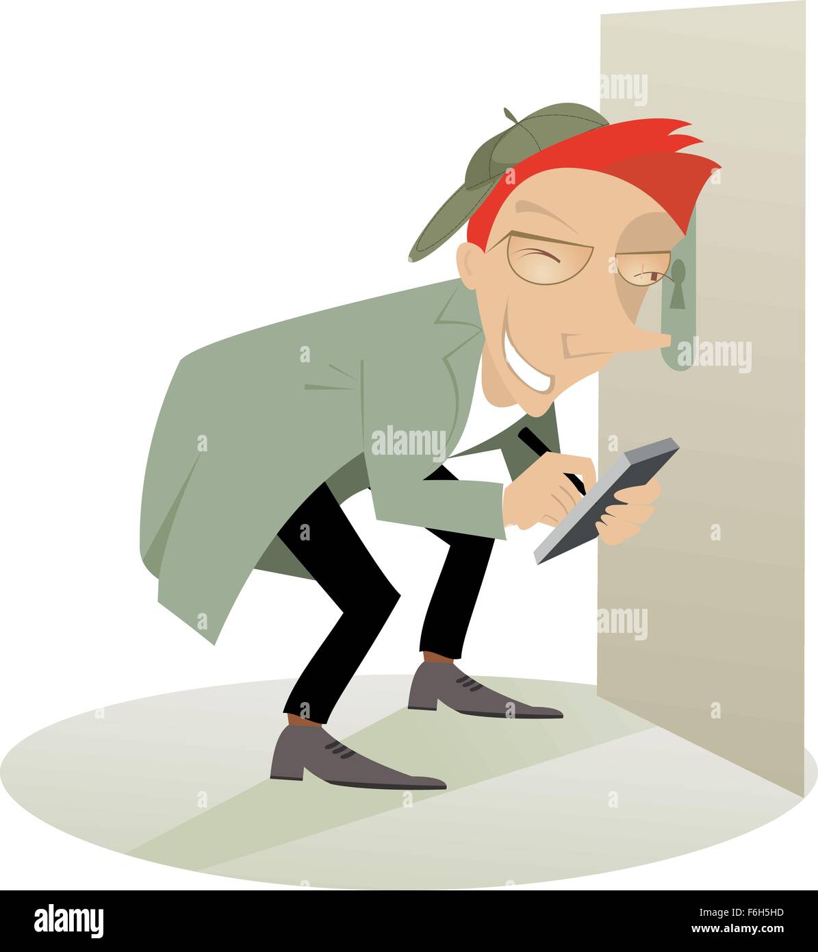 Peeper Stock Vector Images - Alamy