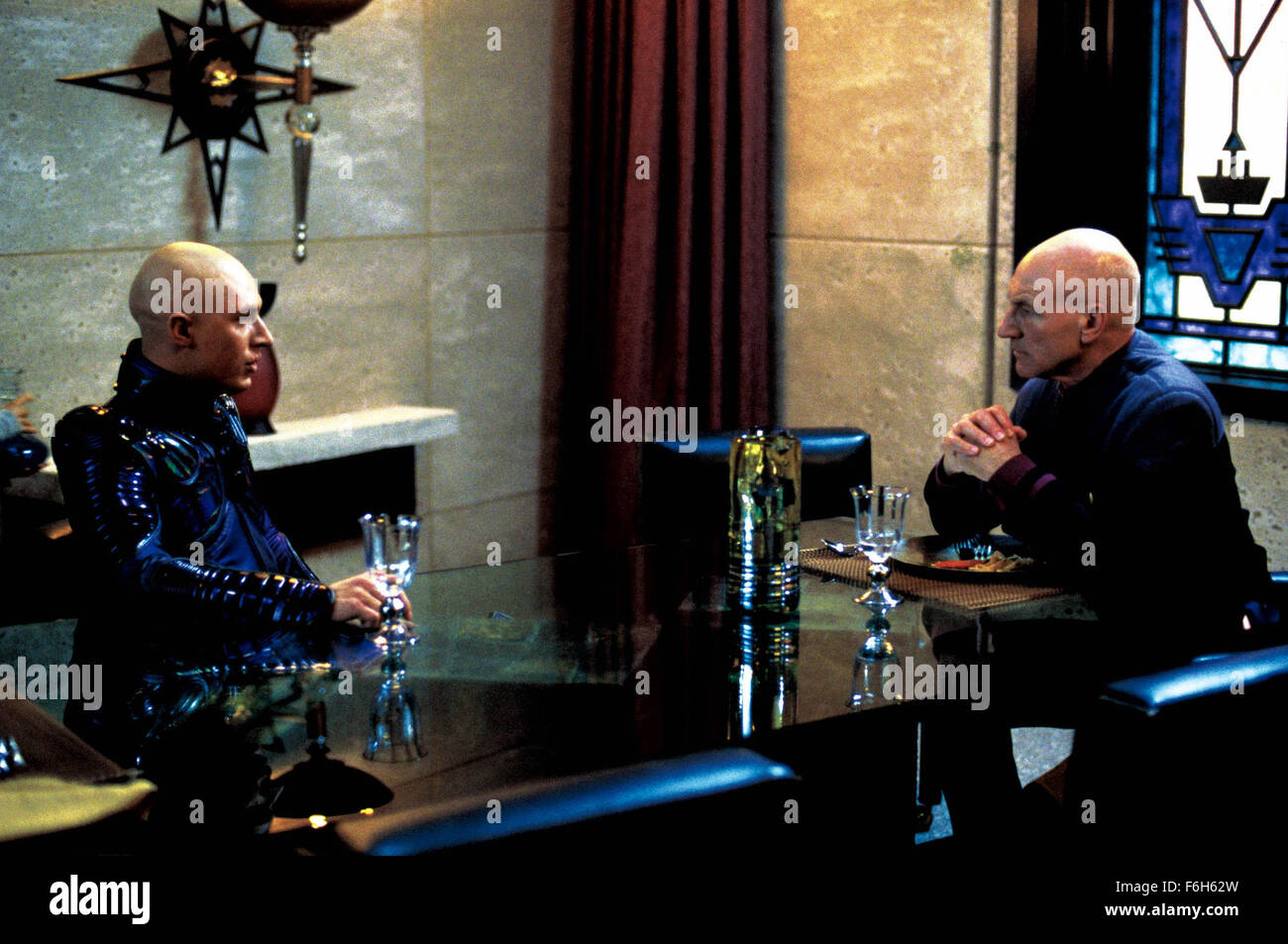 Jan 26, 2002; Hollywood, CA, USA; TOM HARDY and PATRICK STEWART star as ...