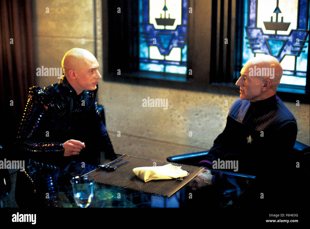 Jan 28, 2002; Hollywood, CA, USA; TOM HARDY and PATRICK STEWART star as ...