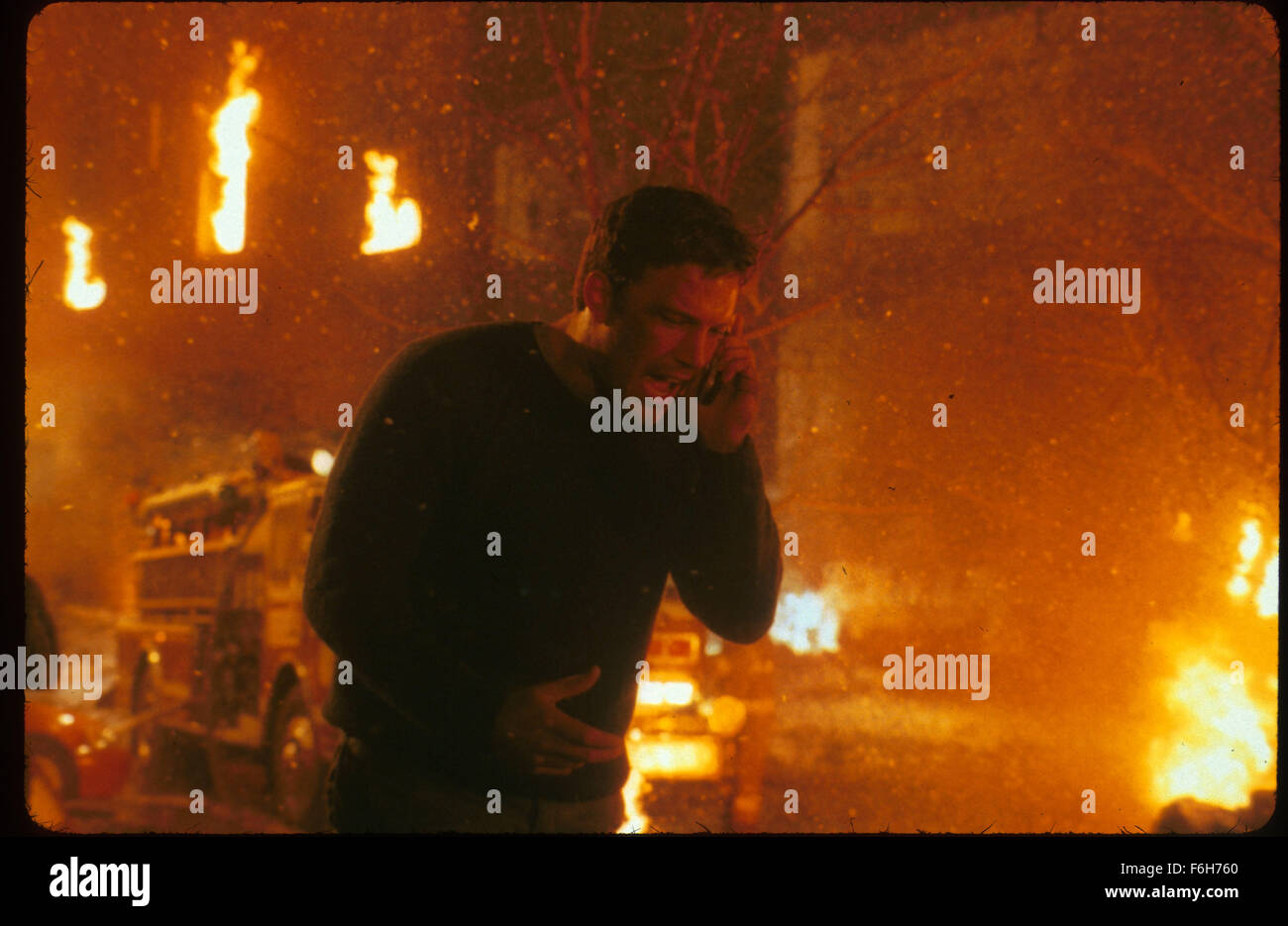 May 29, 2002; Hollywood, CA, USA; Actor BEN AFFLECK as Jack Ryan sets ...
