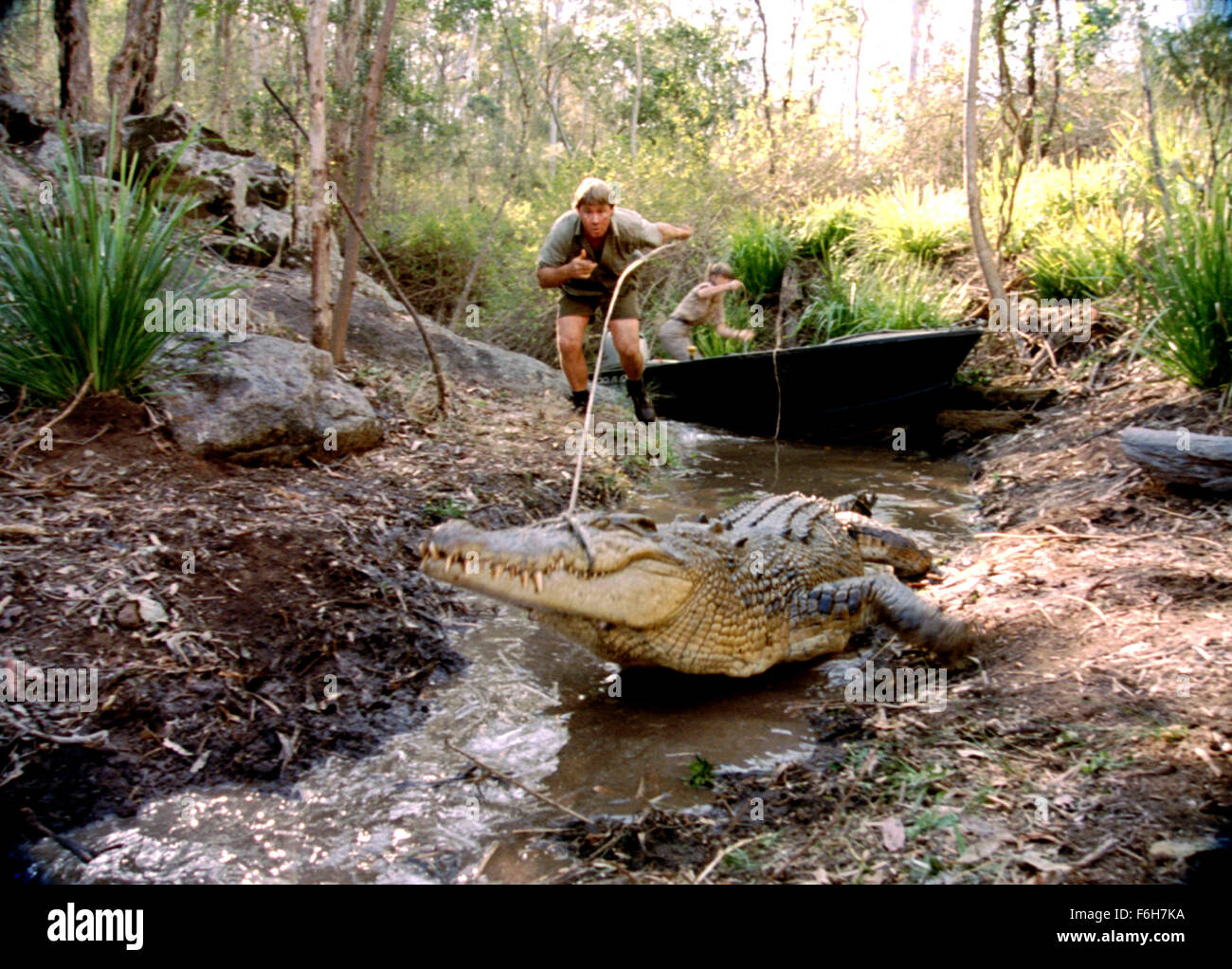 STEVE IRWIN as himself in the adventurous comedy 'The Crocodile Hunter ...