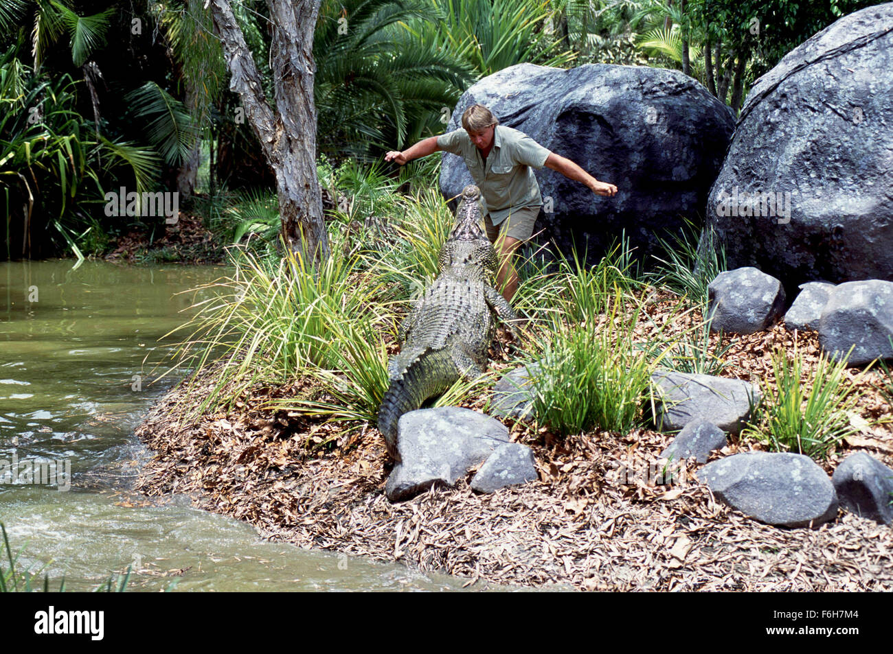 STEVE IRWIN as himself in the adventurous comedy 'The Crocodile Hunter ...