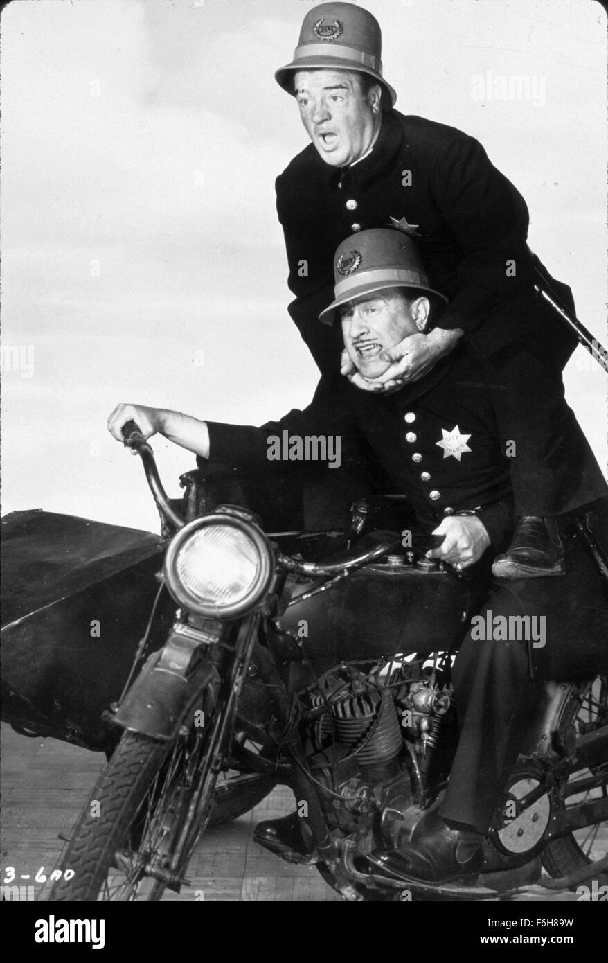 1955, Film Title: ABBOTT AND COSTELLO MEET THE KEYSTONE COPS, Director ...