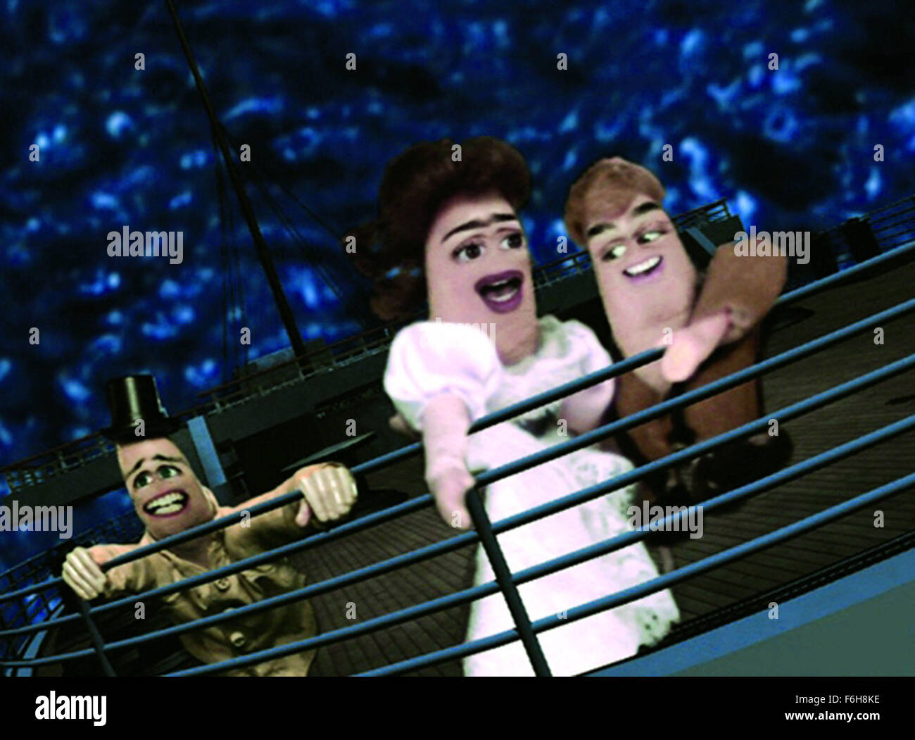 Apr 09, 2002; Los Angeles, CA, USA; Scene from the short comedy 'Thumbtanic' directed by Todd ...