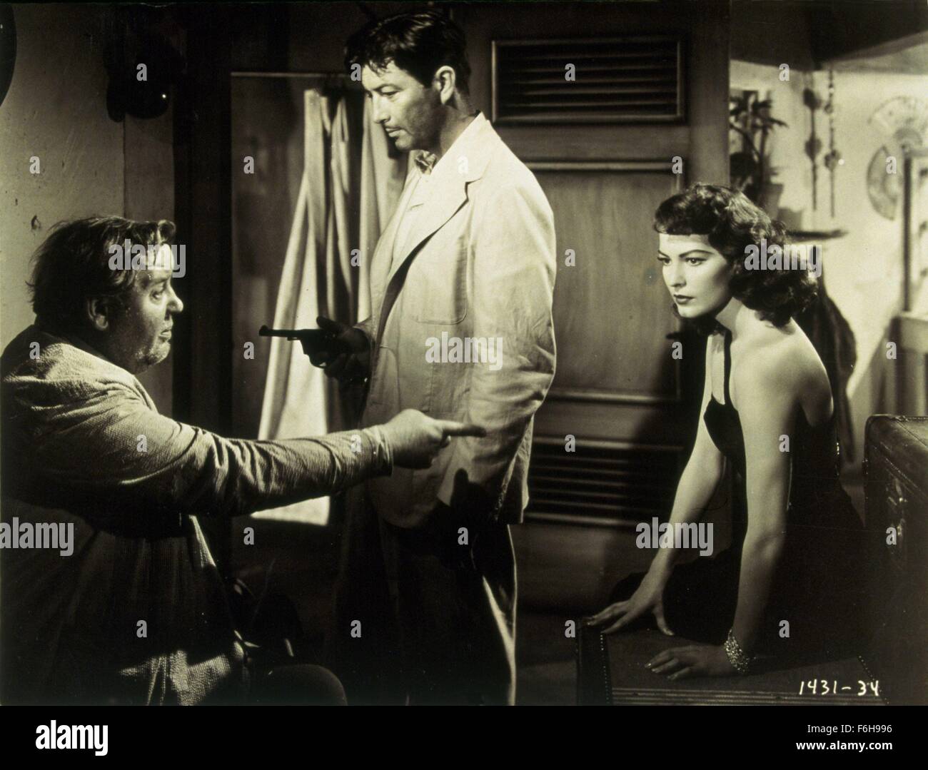 1949, Film Title: BRIBE, Studio: MGM, Pictured: AVA GARDNER, CHARLES ...