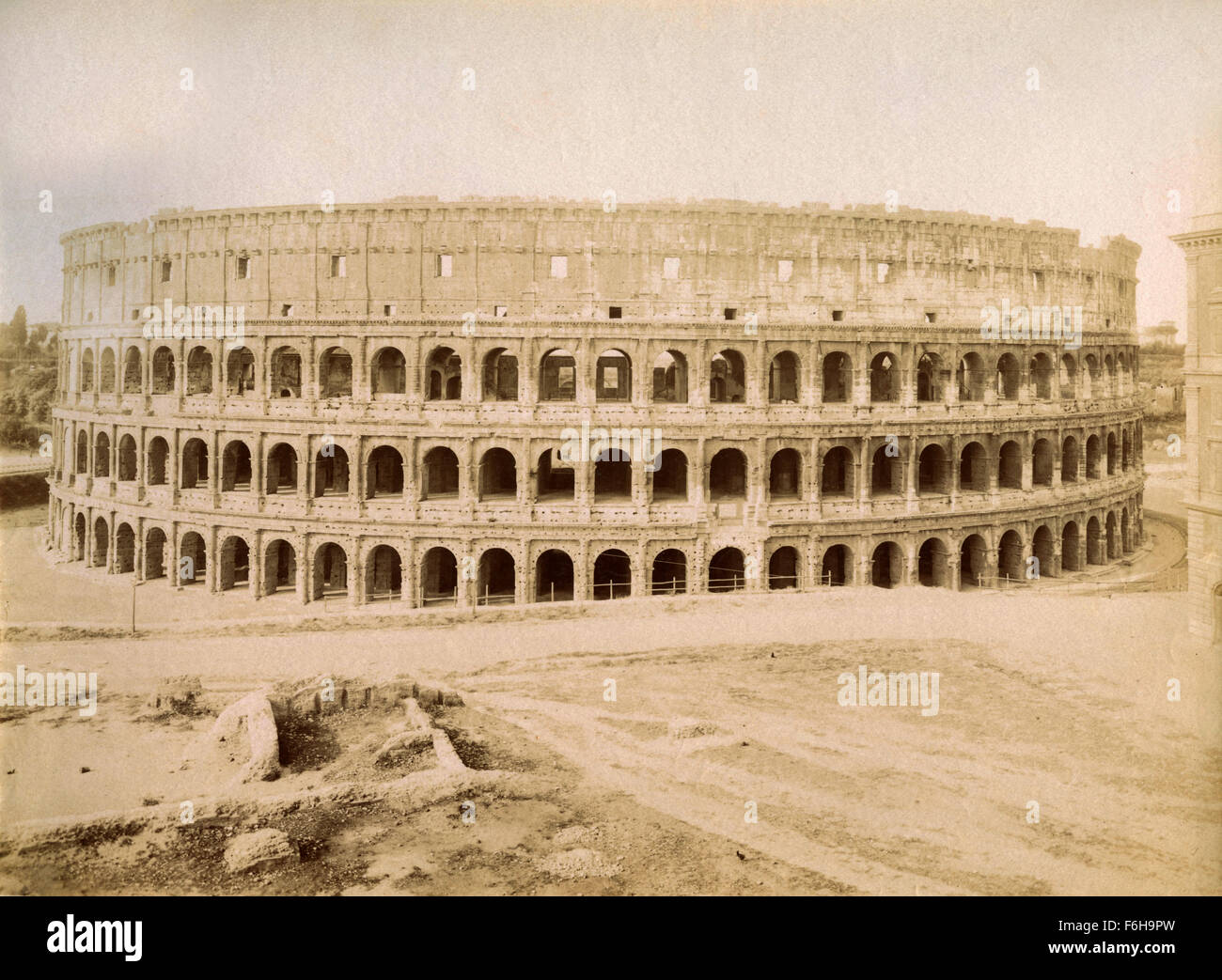 Flavian Amphitheater, called the Colosseum, Rome, Italy Stock Photo - Alamy