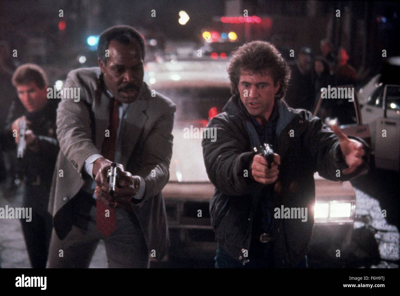 1989, Film Title: LETHAL WEAPON 2, Pictured: MEL GIBSON, DANNY GLOVER ...