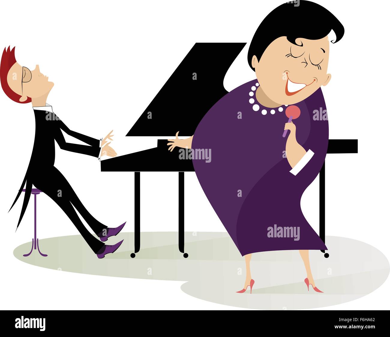 Singer Cartoon Stock Photos & Singer Cartoon Stock Images - Alamy