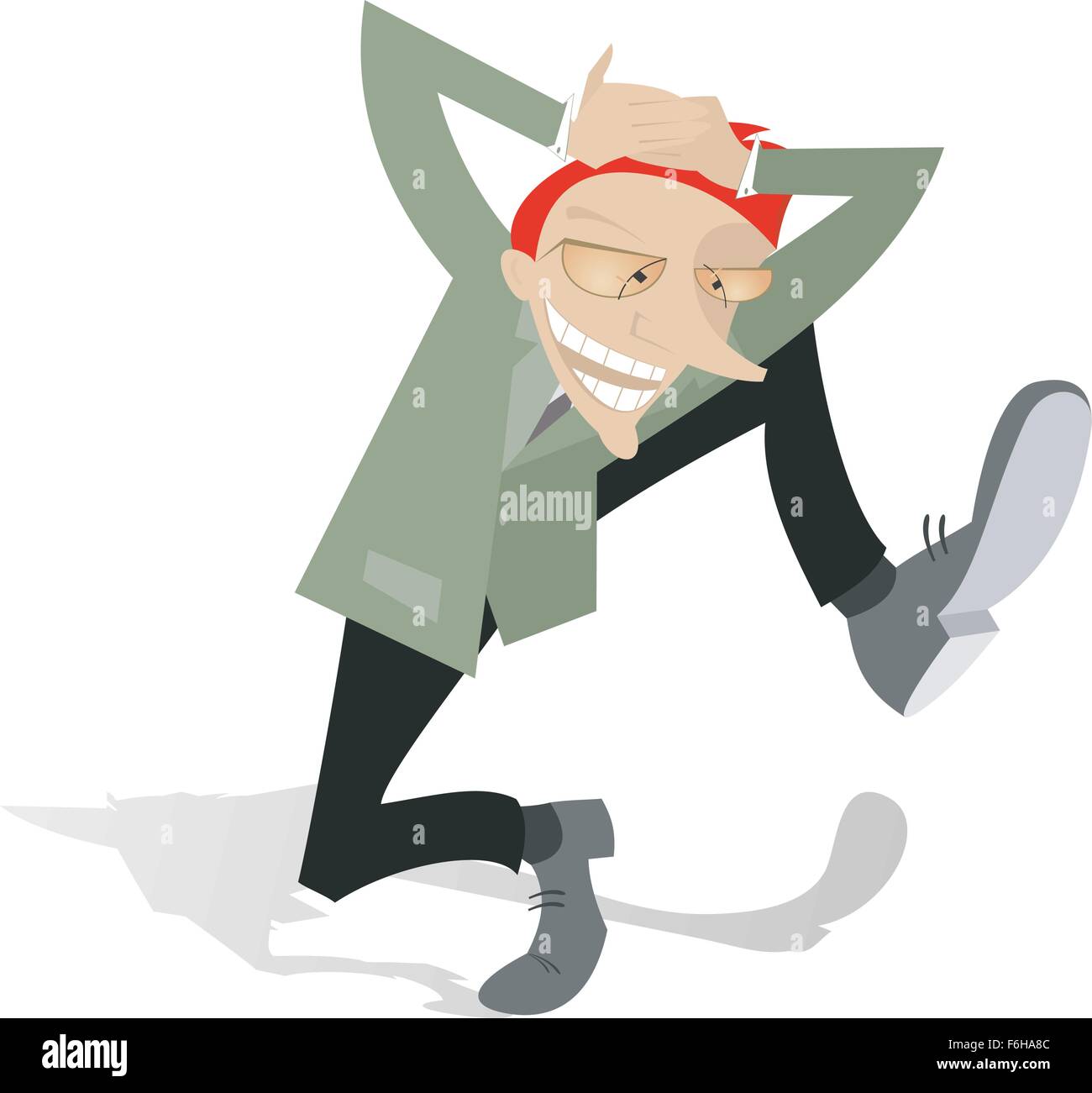 Put on head Stock Vector Images - Alamy