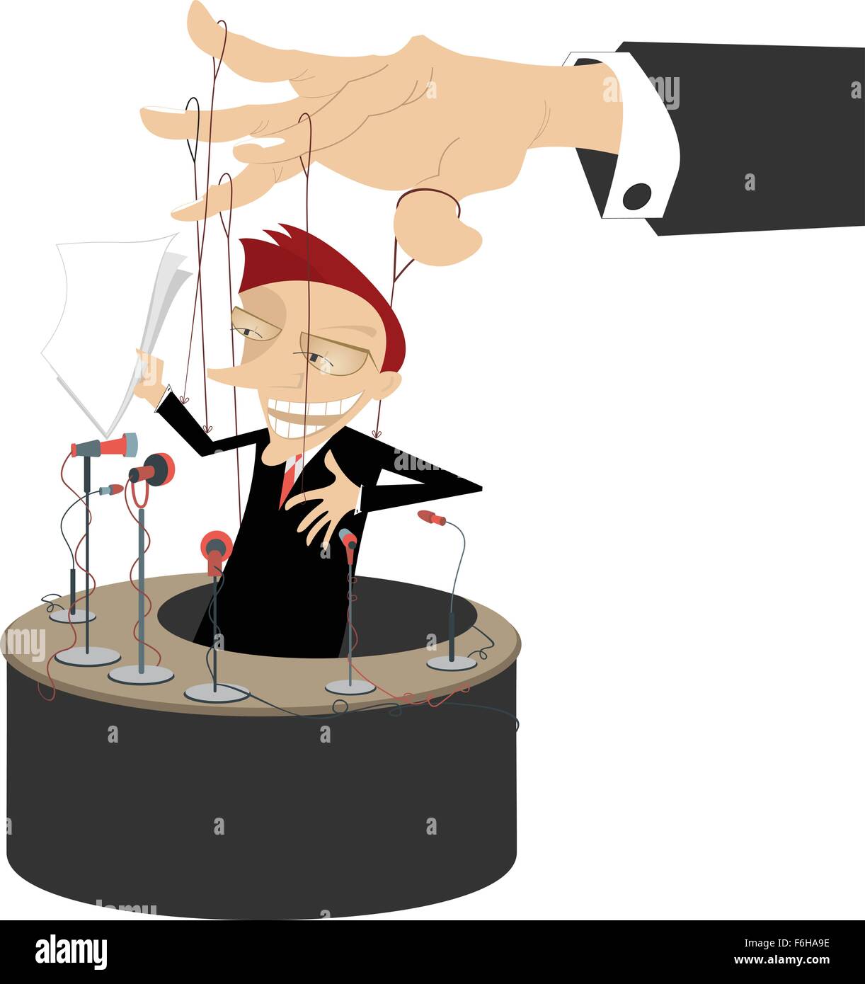 Master of puppet Stock Vector Image & Art - Alamy