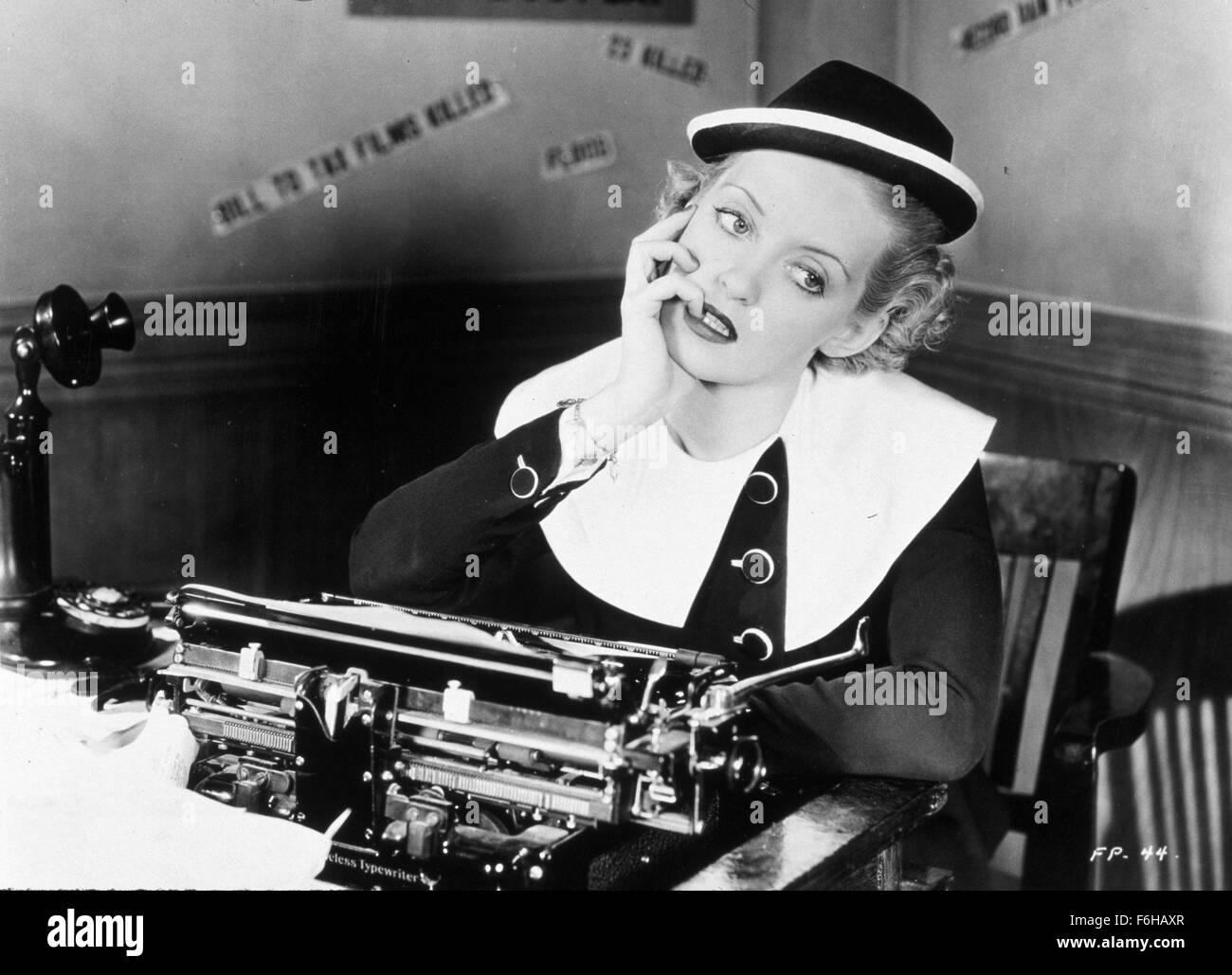 1935, Film Title: FRONT PAGE WOMAN, Director: MICHAEL CURTIZ, Studio ...