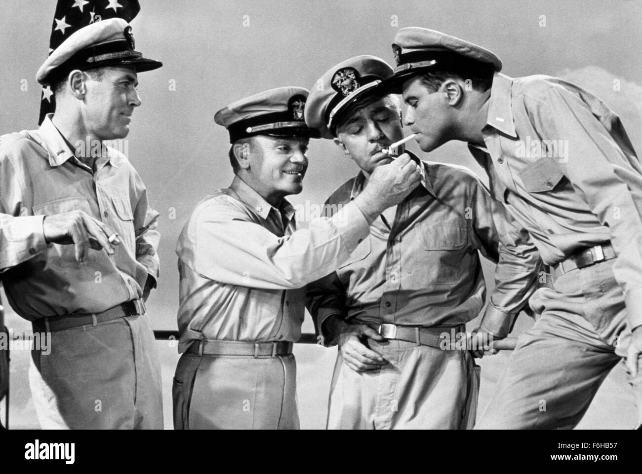 1955, Film Title: MISTER ROBERTS, Director: JOHN FORD, Pictured ...