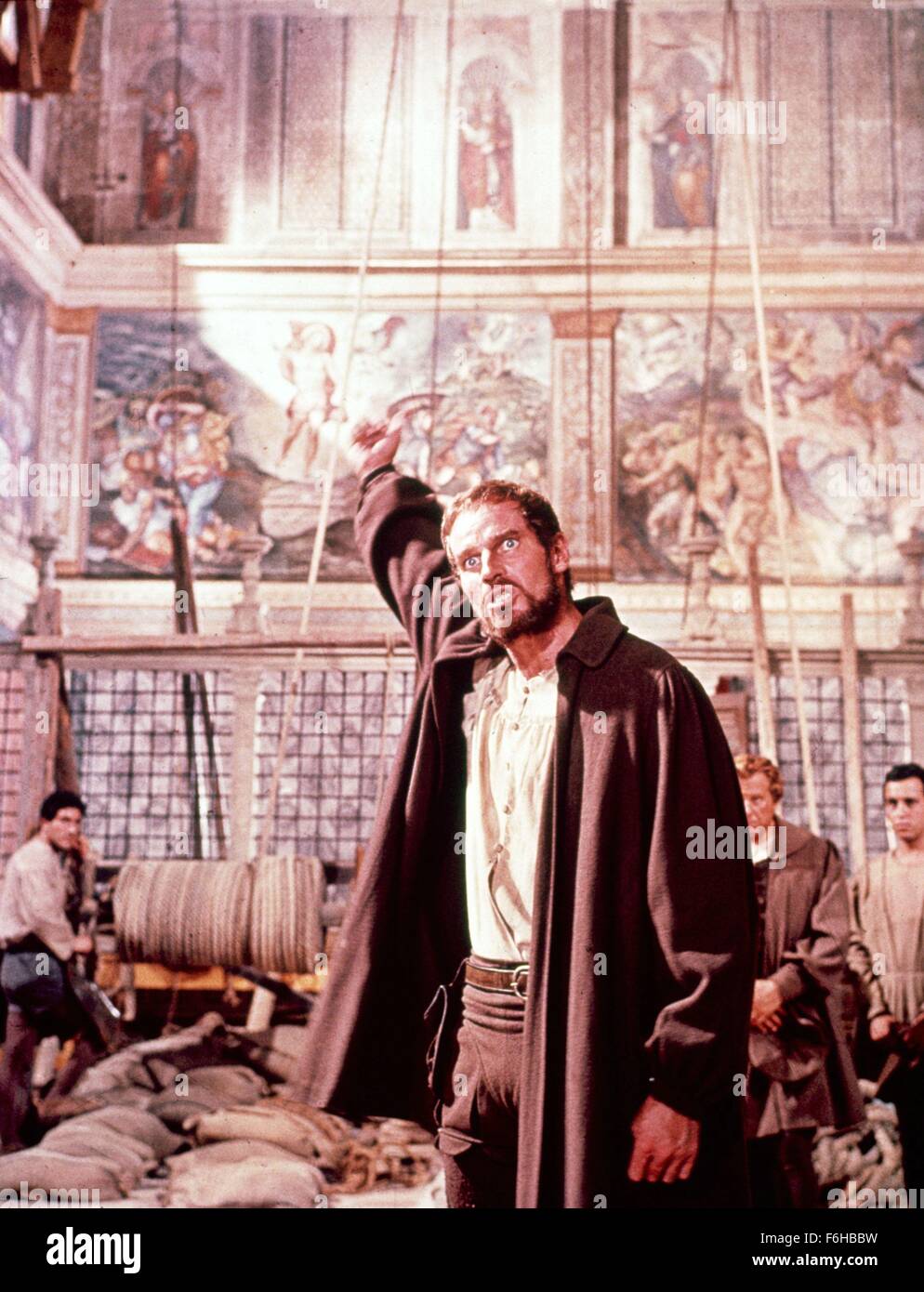 1965, Film Title: AGONY AND THE ECSTASY, Director: CAROL REED, Pictured ...