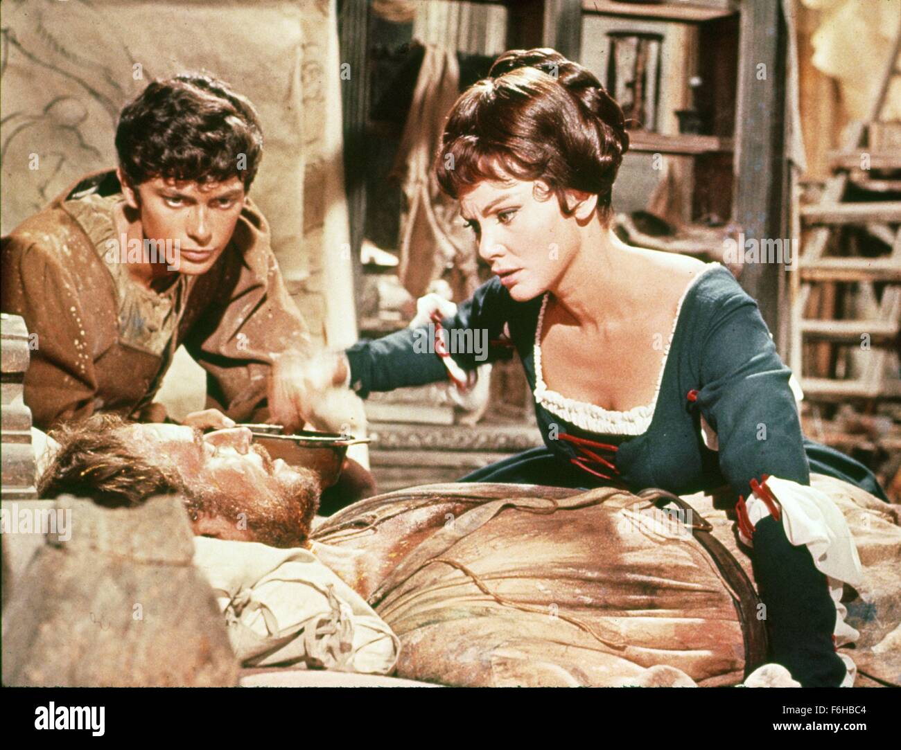1965, Film Title: AGONY AND THE ECSTASY, Director: CAROL REED, Pictured ...