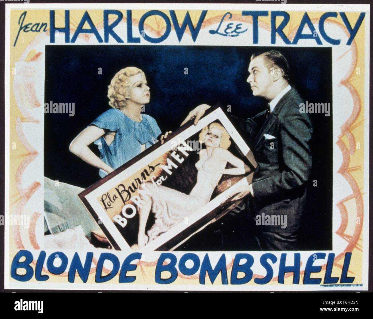 1933, Film Title: BOMBSHELL, Director: VICTOR FLEMING, Studio: MGM ...