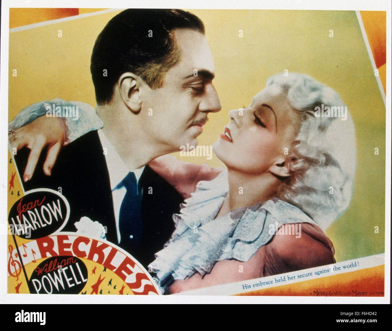 1935, Film Title: RECKLESS, Director: VICTOR FLEMING, Studio: MGM ...