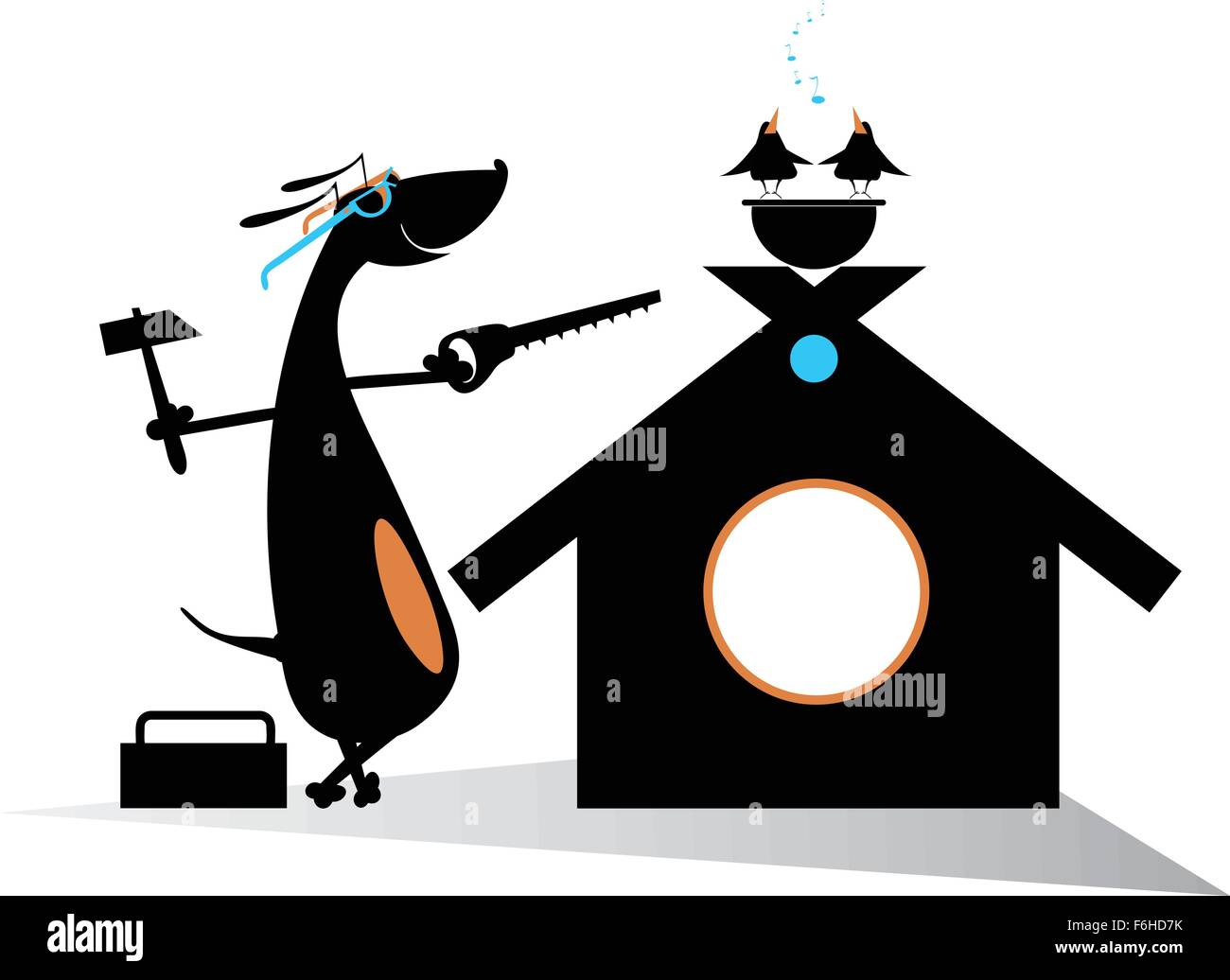 Cartoon Hacksaw Stock Vector Images - Alamy