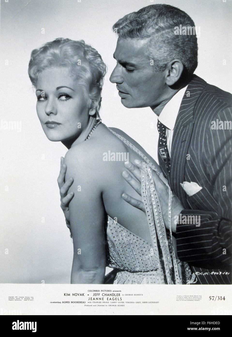 1957, Film Title: JEANNE EAGLES, Director: GEORGE SIDNEY, Studio ...