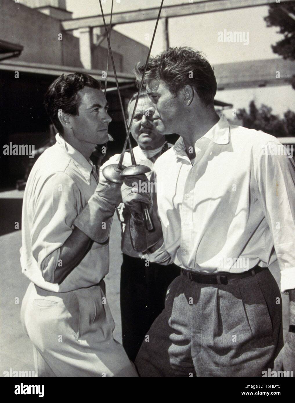 1950, Film Title: FLAME AND THE ARROW, Director: JACQUES TOURNEUR ...