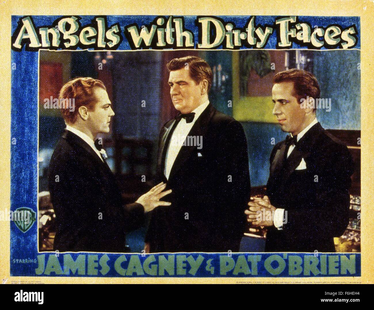 1938, Film Title: ANGELS WITH DIRTY FACES, Director: MICHAEL CURTIZ, Studio: WARNER, Pictured ...