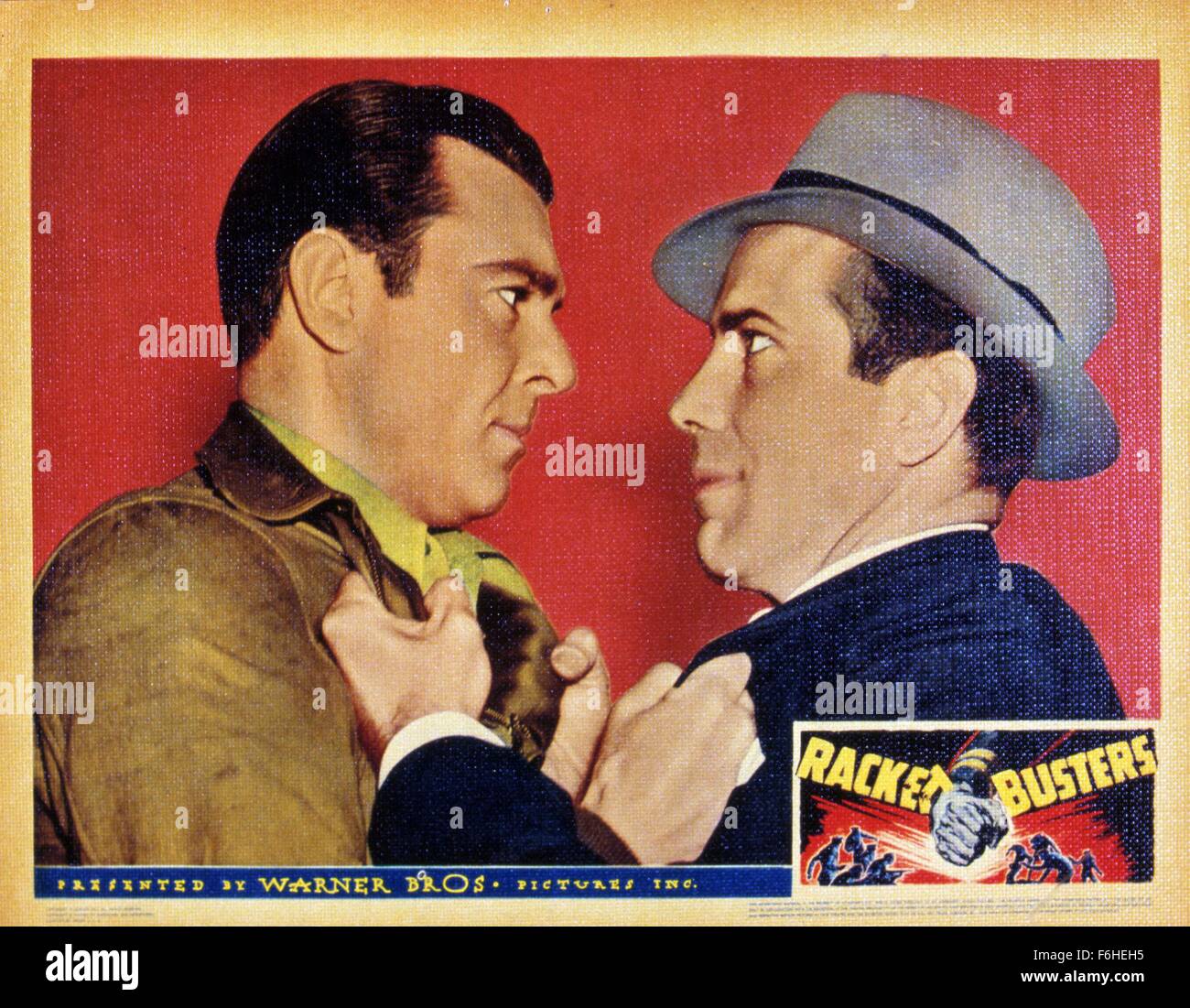 1938, Film Title: RACKET BUSTERS, Director: LLOYD BACON, Studio: WARNER ...
