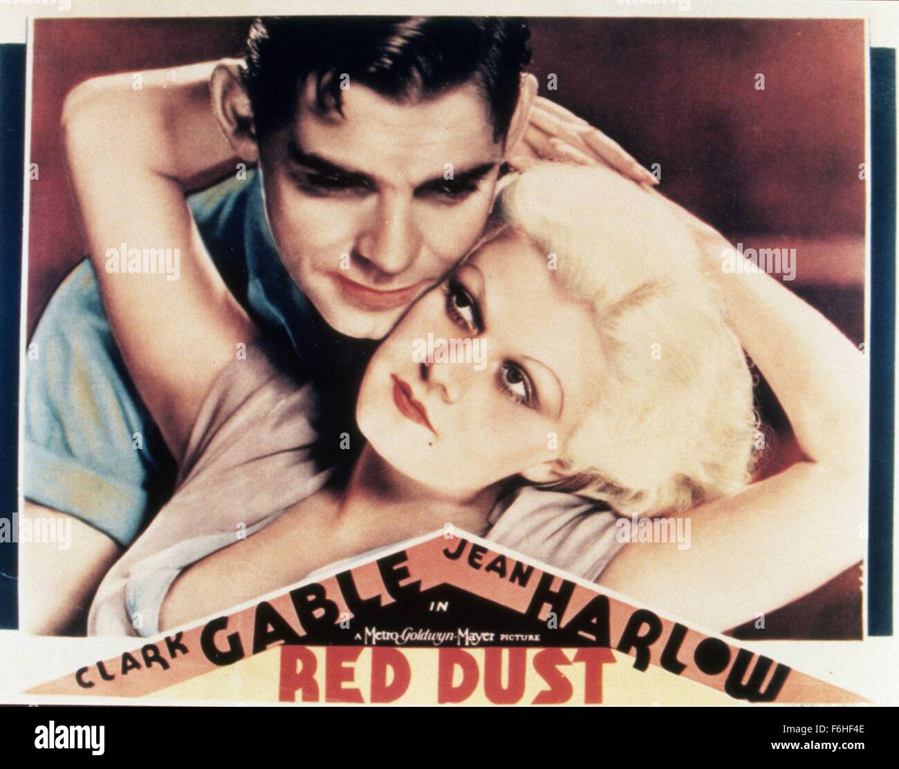 Clark Gable Red Dust Jean Harlow High Resolution Stock Photography and ...