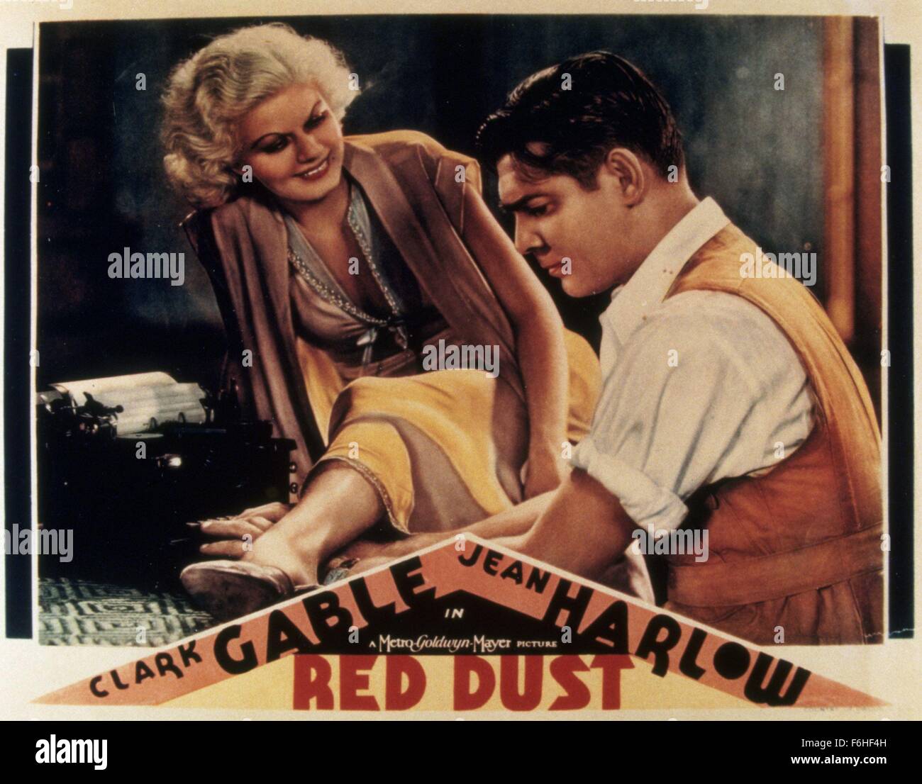 1932, Film Title: RED DUST, Director: VICTOR FLEMING, Studio: MGM ...