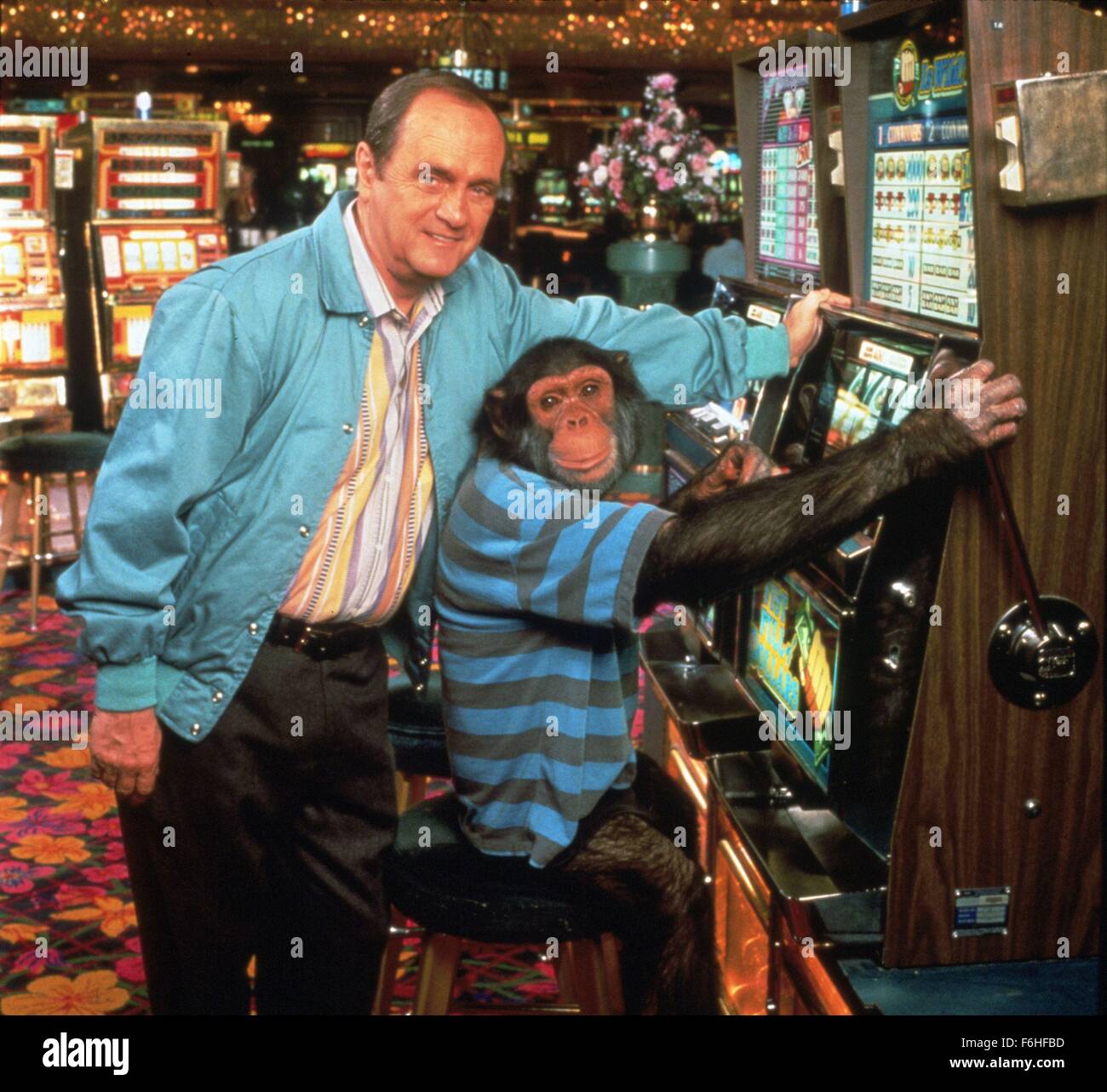 1991, Film Title: ENTERTAINERS, Pictured: ANIMALS (WITH ACTORS), CHIMP ...