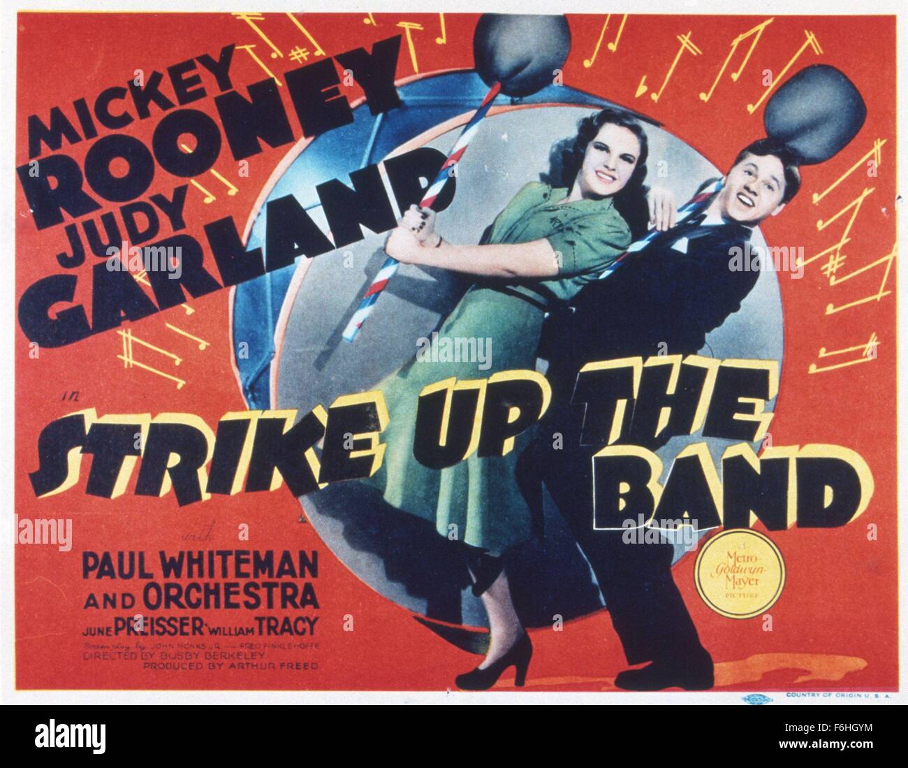 Strike up the band 1940 mickey rooney hi-res stock photography and ...