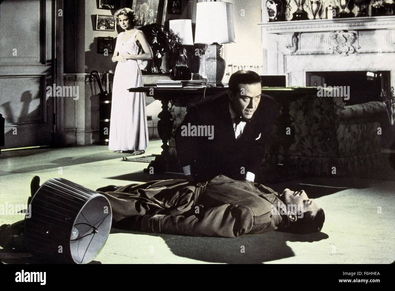 1954, Film Title: DIAL M FOR MURDER, Director: ALFRED HITCHCOCK, Studio ...