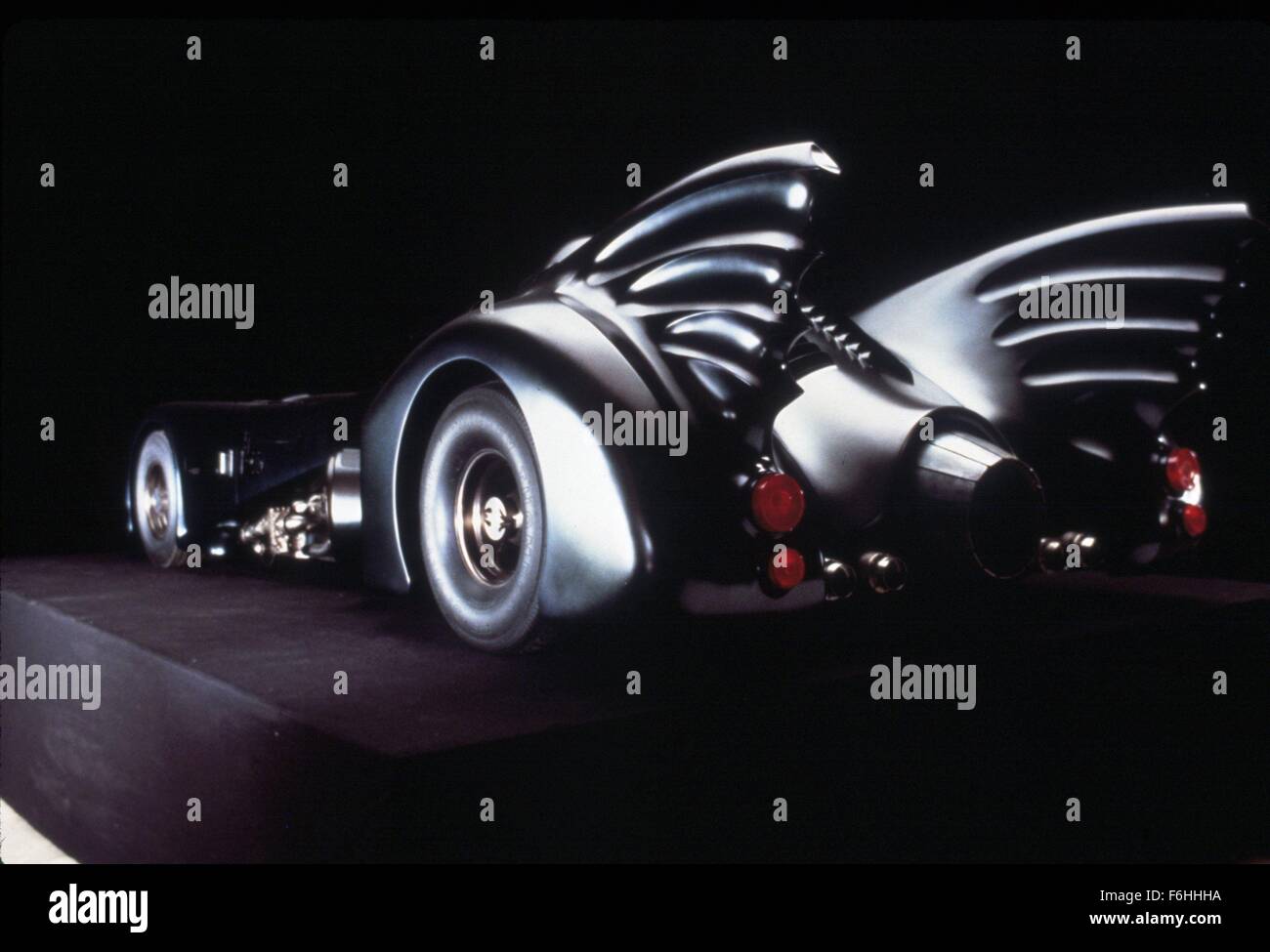 1989, Film Title: BATMAN, Director: TIM BURTON, Pictured: BATMOBILE ...