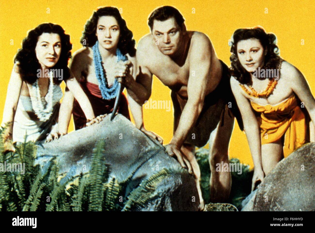 1948, Film Title: TARZAN AND THE MERMAIDS, Director: ROBERT FLOREY ...