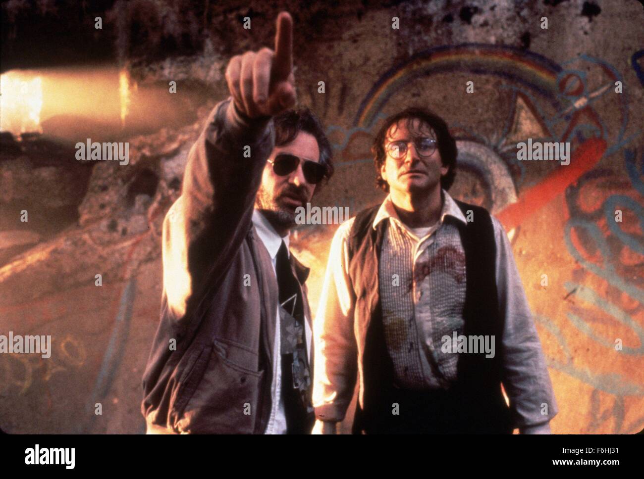 1991 Film Title HOOK Director STEVEN SPIELBERG Studio TRI Pictured STEVEN SPIELBERG. Credit Image SNAP Stock Photo Alamy