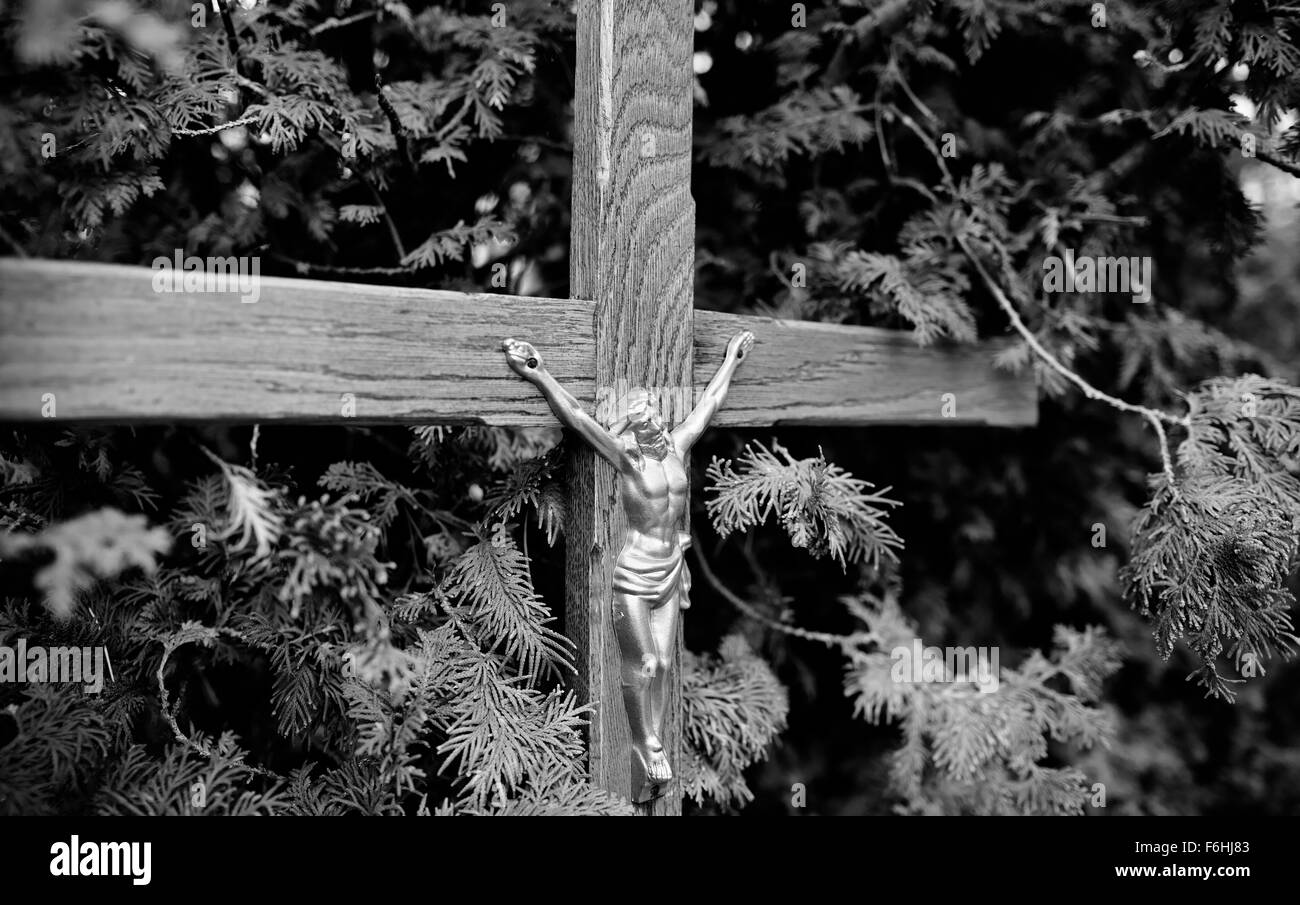 Catholic religious symbols on the Catholic cemeteries in Poland ...