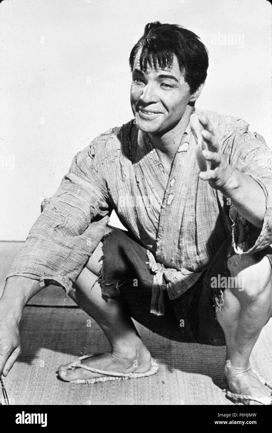 1956, Film Title: TEAHOUSE OF THE AUGUST MOON, Director: DANIEL MANN ...