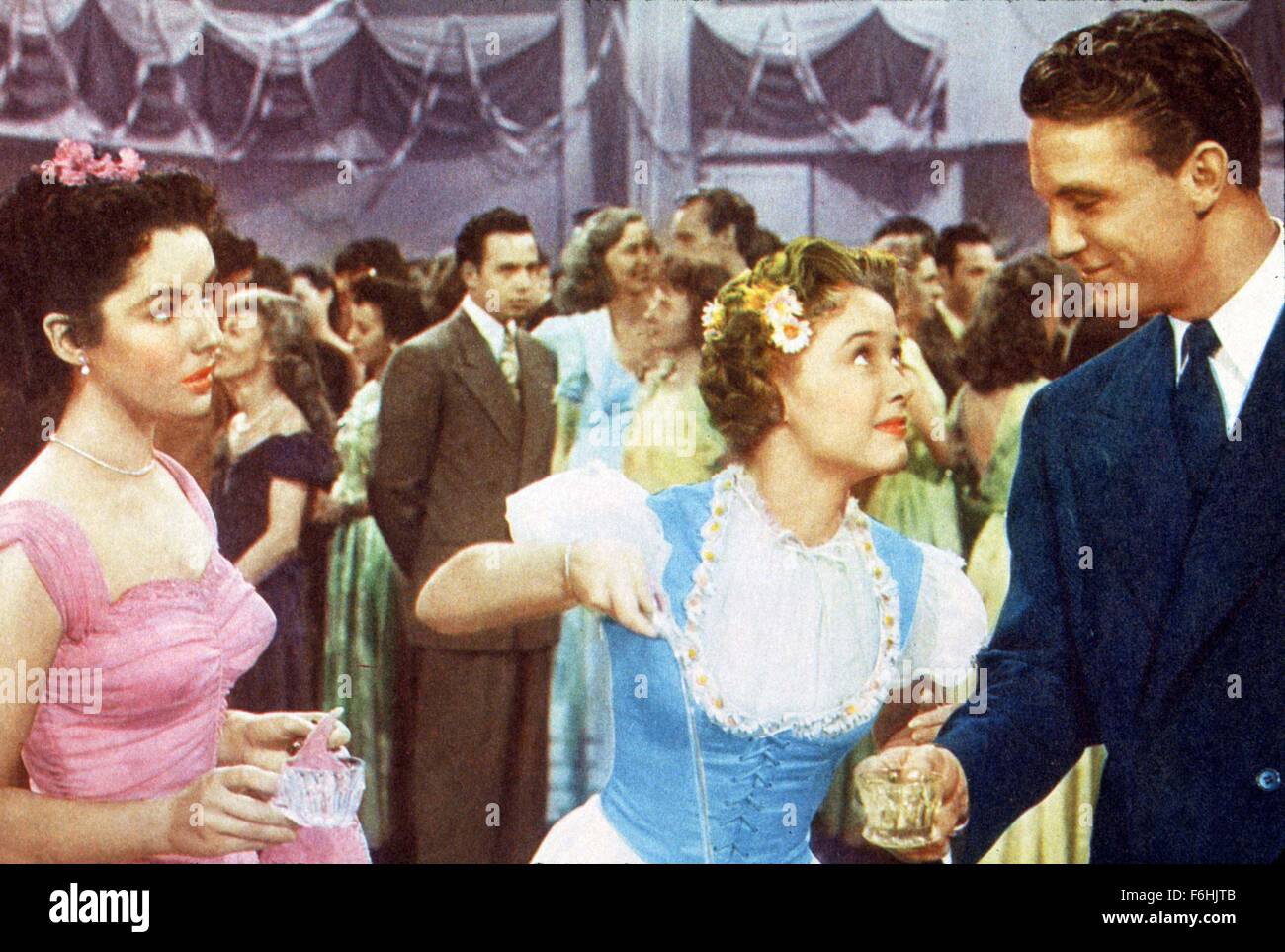 Robert Stack And Elizabeth Taylor