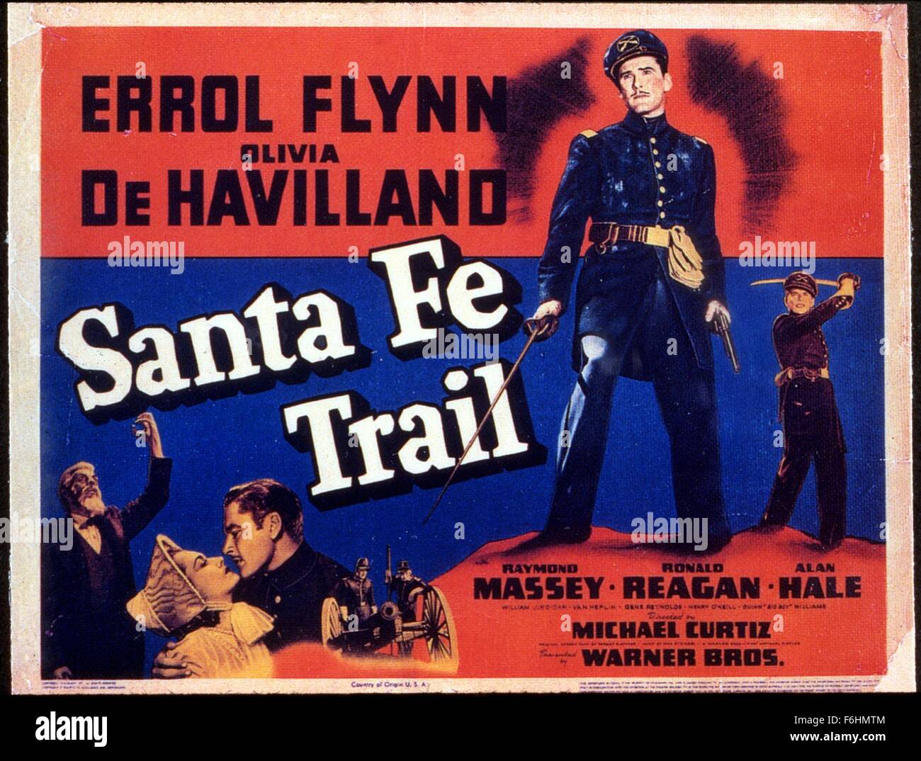 Santa fe trail movie hi-res stock photography and images - Alamy