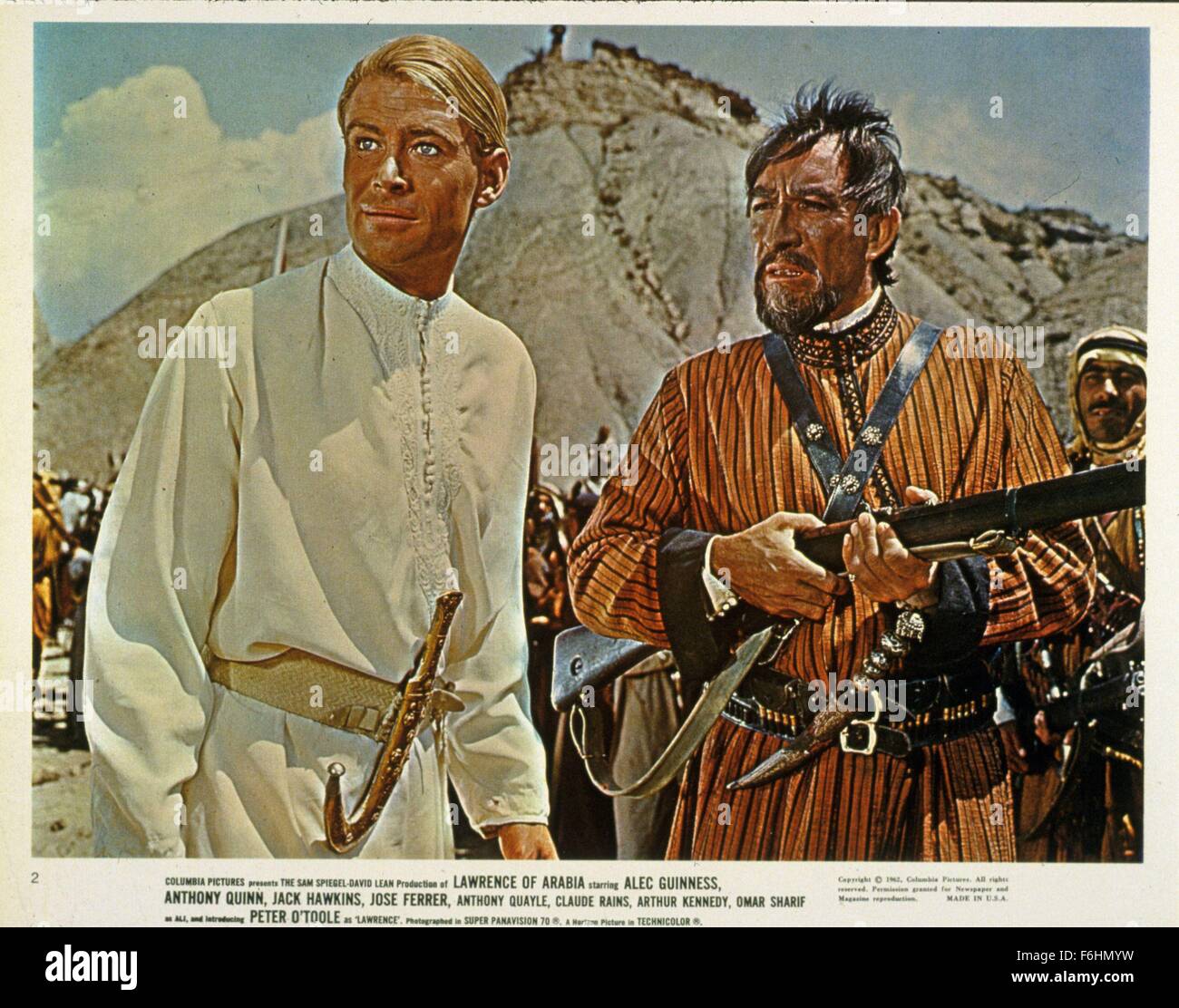 1962, Film Title: LAWRENCE OF ARABIA, Director: DAVID LEAN, Pictured ...