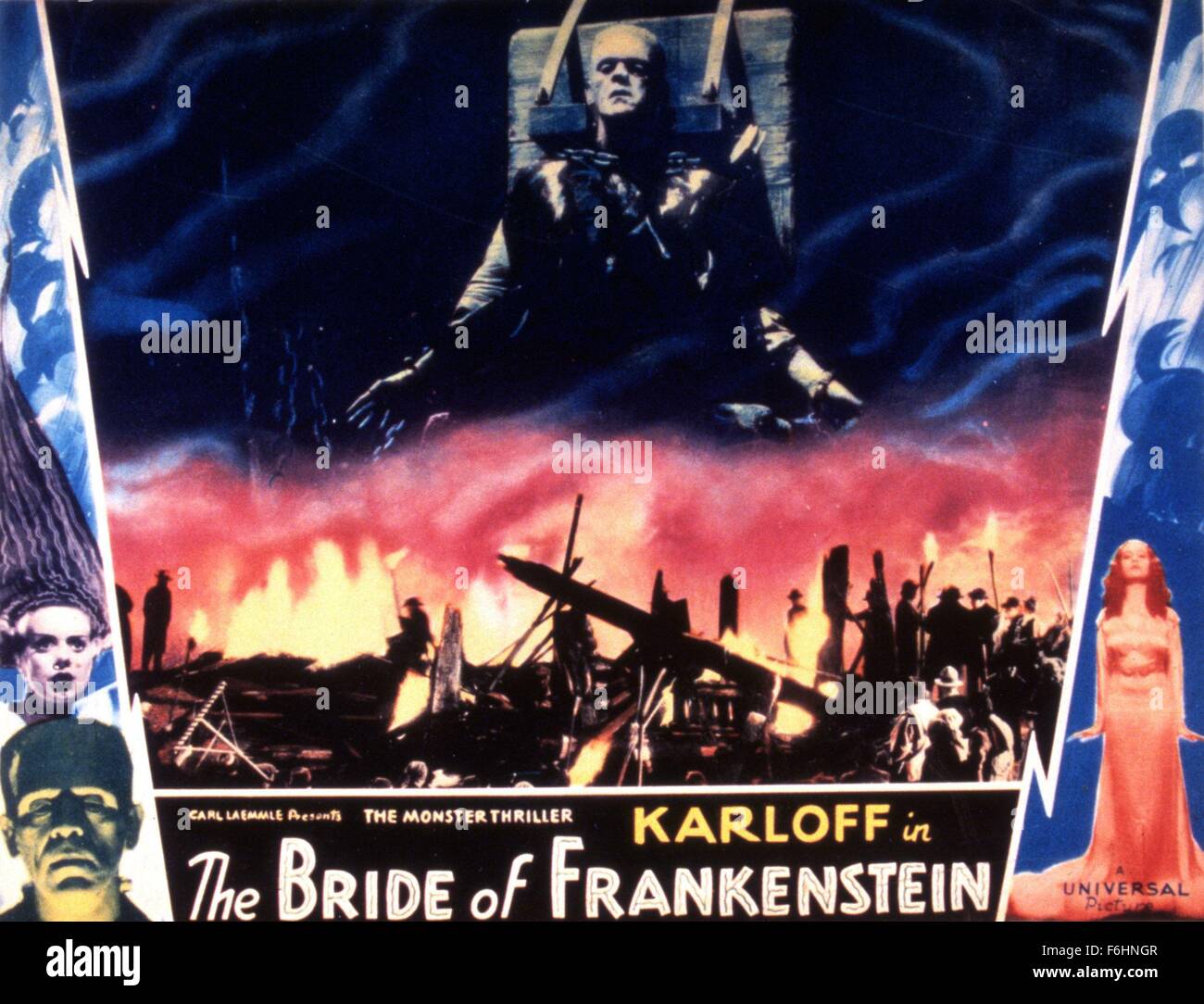 1935, Film Title: BRIDE OF FRANKENSTEIN, Director: JAMES WHALE, Studio ...