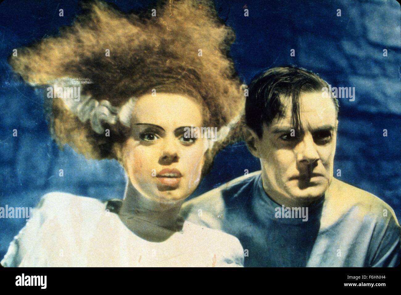 1935, Film Title: BRIDE OF FRANKENSTEIN, Director: JAMES WHALE ...
